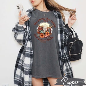 He Owns the Cattle on a Thousand Hills Shirt, Psalm 50, Approved by God ...