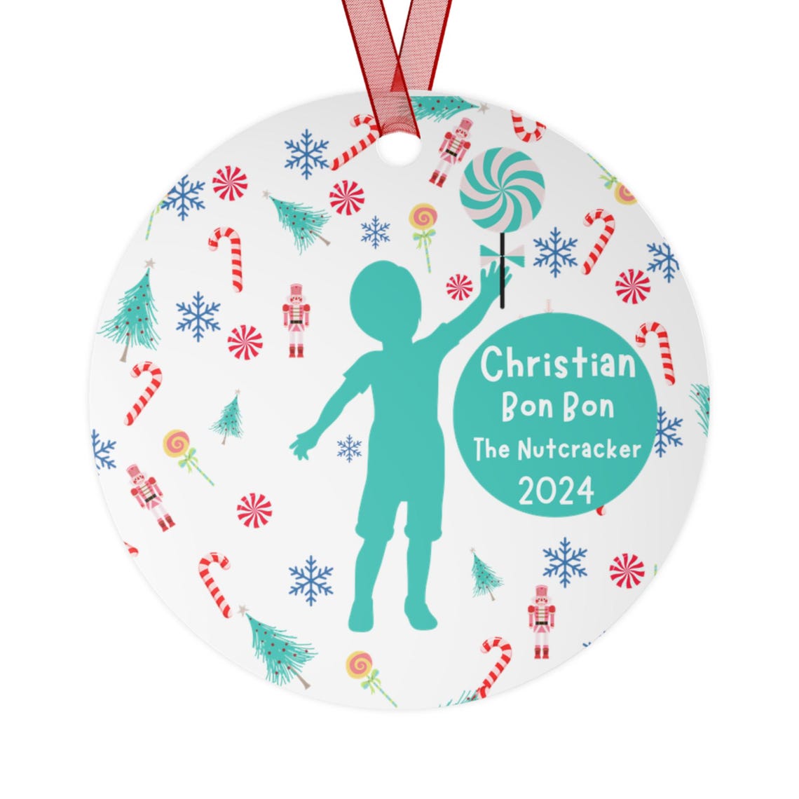 Bon Bon Ornament for Boy Nutcracker Polichinelle Ornament for Bonbon ...