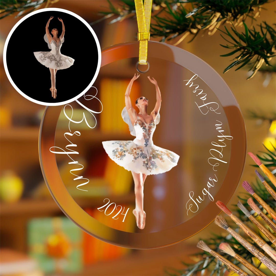 Dew Drop Ornament, Sugar Plum Fairy Ornament, Nutcracker Ornament ...