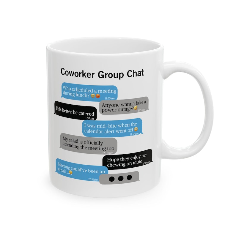 Funny Coworker Mug Work Bestie Gift Office Humor Coffee Cup Sarcastic ...