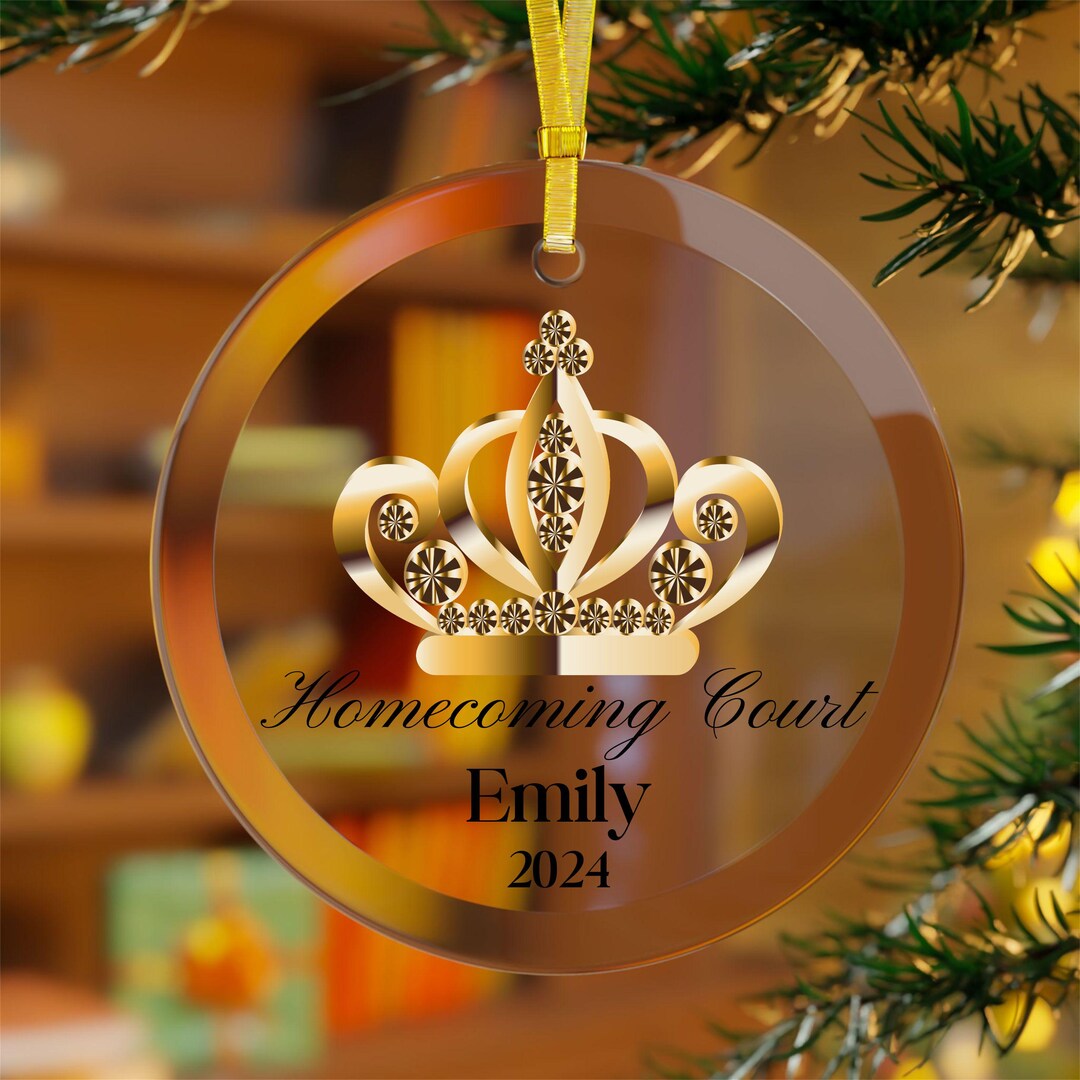 Homecoming Queen Ornament for Homecoming Court Christmas Gift for ...