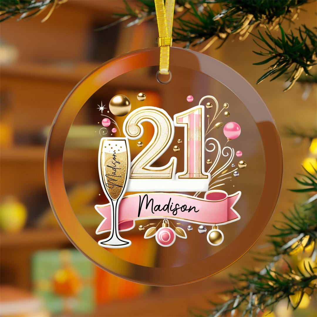 21 Year Old Ornament for 21 Year Old Birthday Ornament for 21st ...