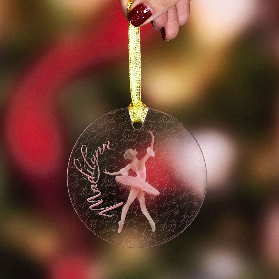 Dew Drop Ornament Sugar Plum Fairy Ornament Nutcracker - Etsy