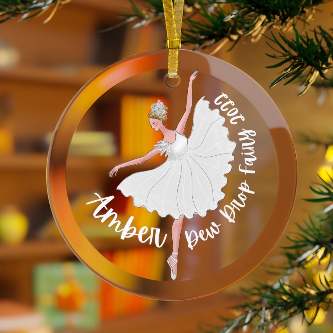 Dew Drop Ornament, Sugar Plum Fairy Ornament, Nutcracker Ornament ...