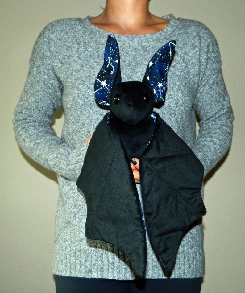 Made to Order Plush Bat 3 Sizes Glow in the Dark - Etsy