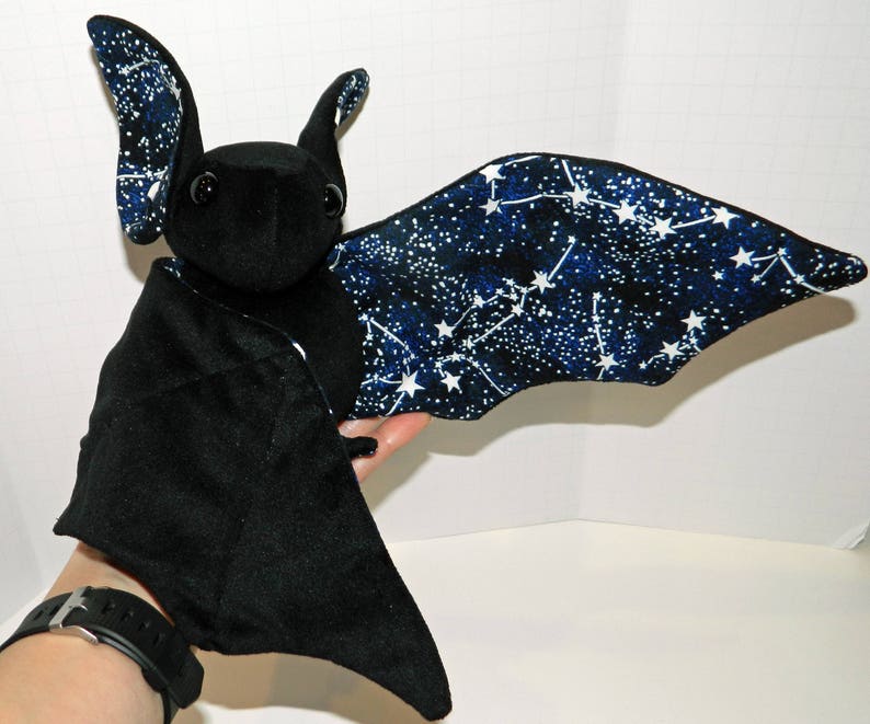 Made to Order Plush Bat 3 Sizes Glow in the Dark - Etsy