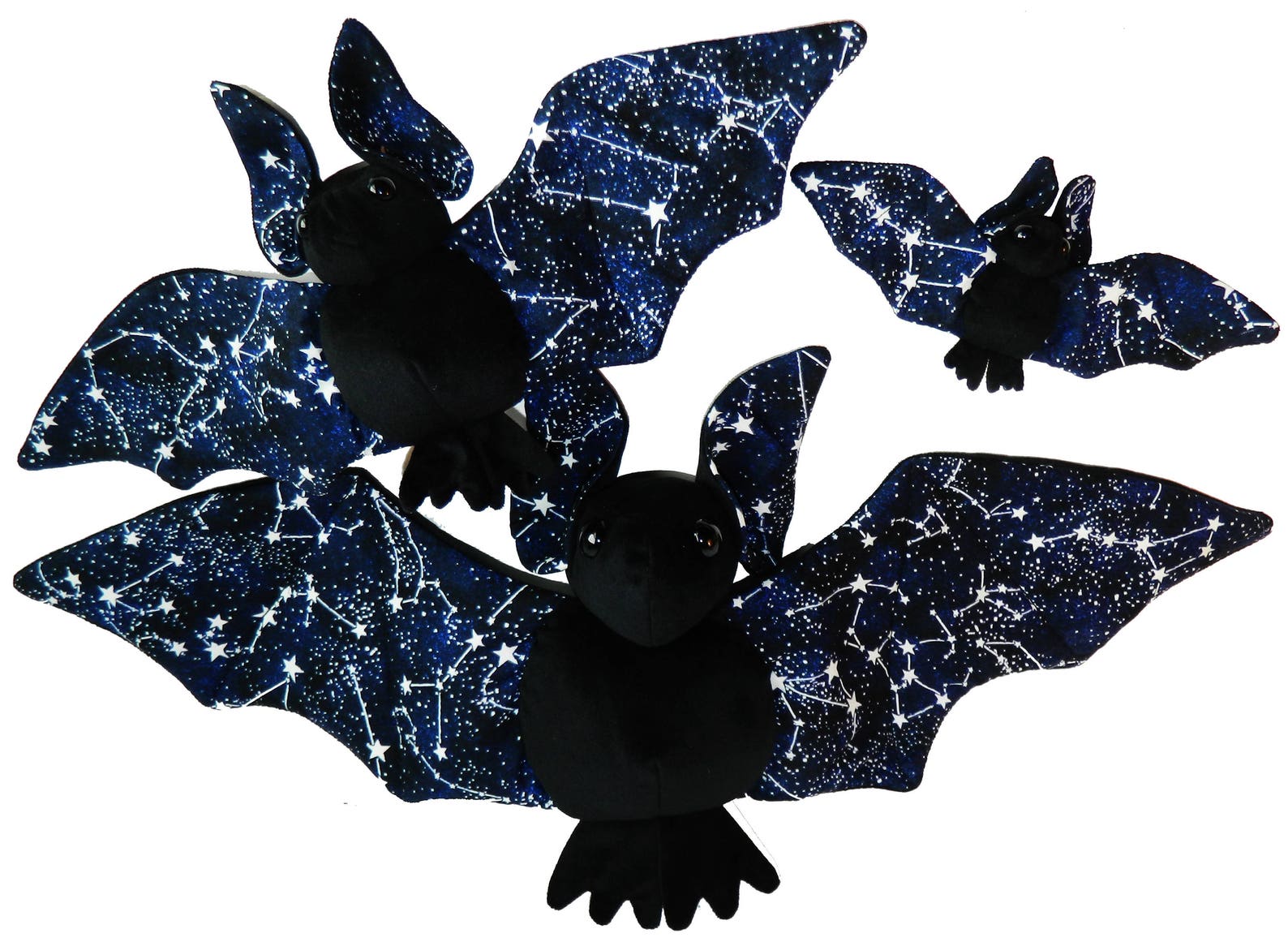 Made to Order Plush Bat 3 Sizes Glow in the Dark - Etsy