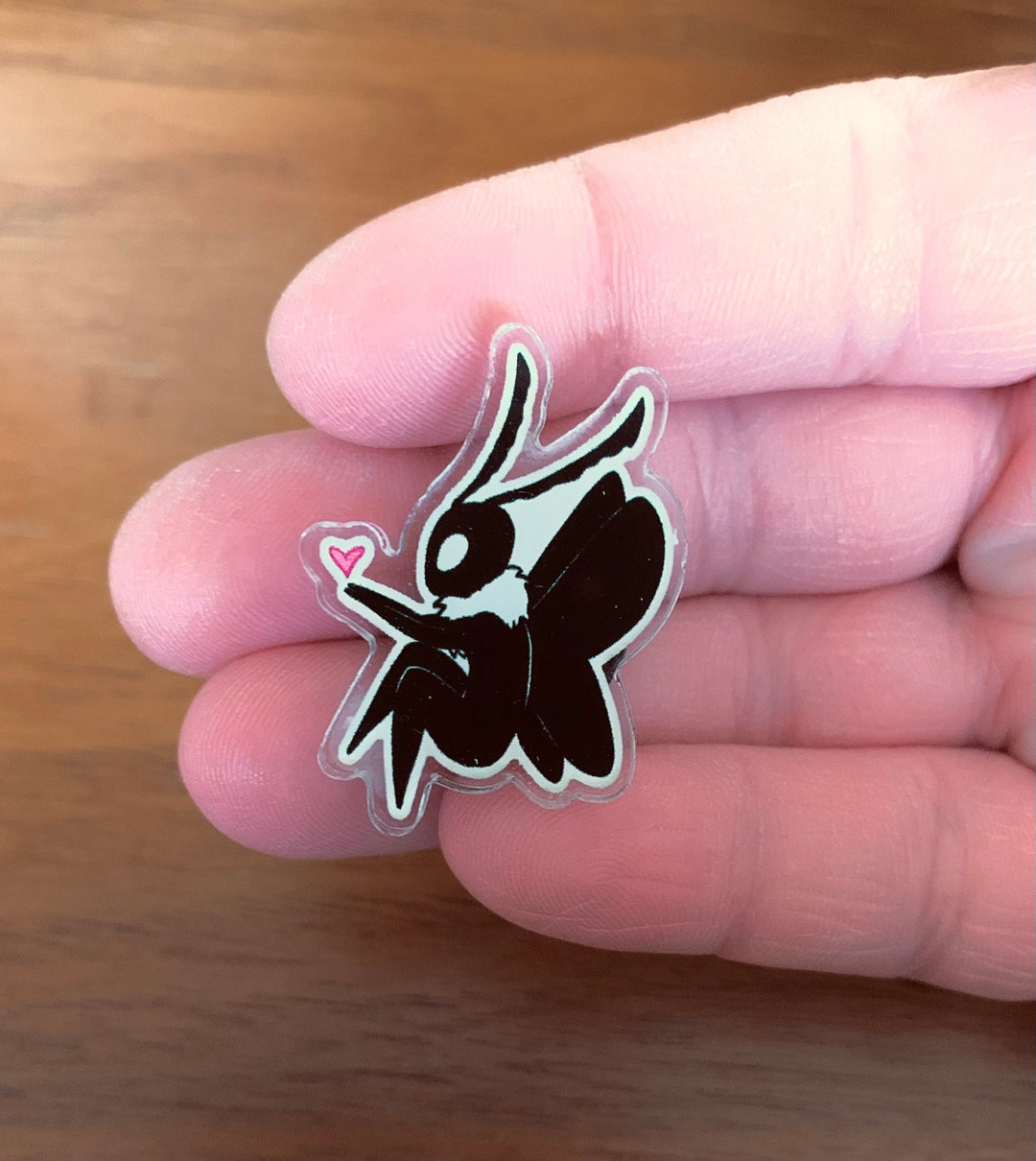 Mothman 3 Cute Mothman Pin Acrylic Pin Cryptid Pin Pins for Clothes ...