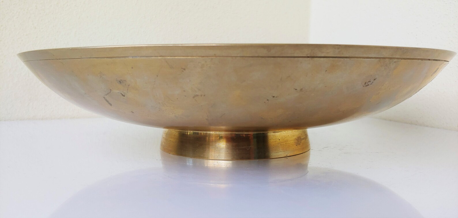 XXL Vintage BRASS BOWL - Etsy