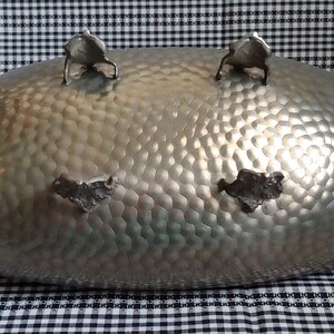 VINTAGE PEWTER POCKET TRAY - Etsy