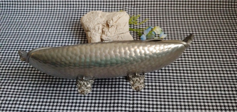 VINTAGE PEWTER POCKET TRAY - Etsy