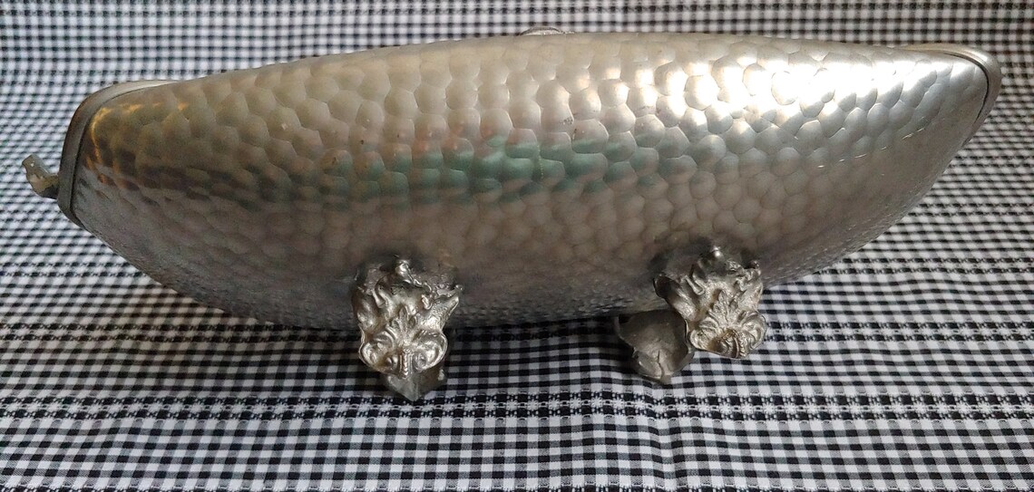 VINTAGE PEWTER POCKET TRAY - Etsy