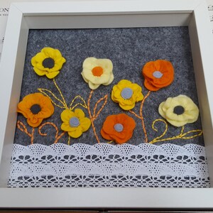 3D FELT FRAMEWORK - Etsy