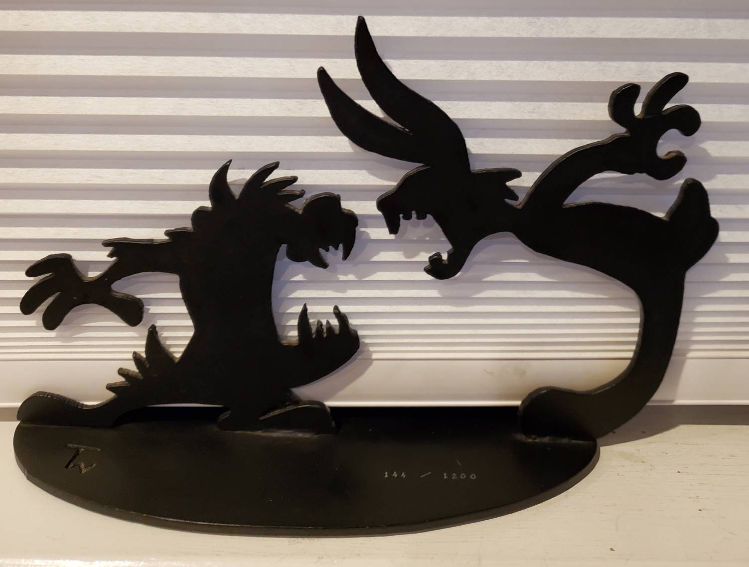 Very Rare Bugs Bunny and Taz Sculpture Made by Tex Welch for Warner ...
