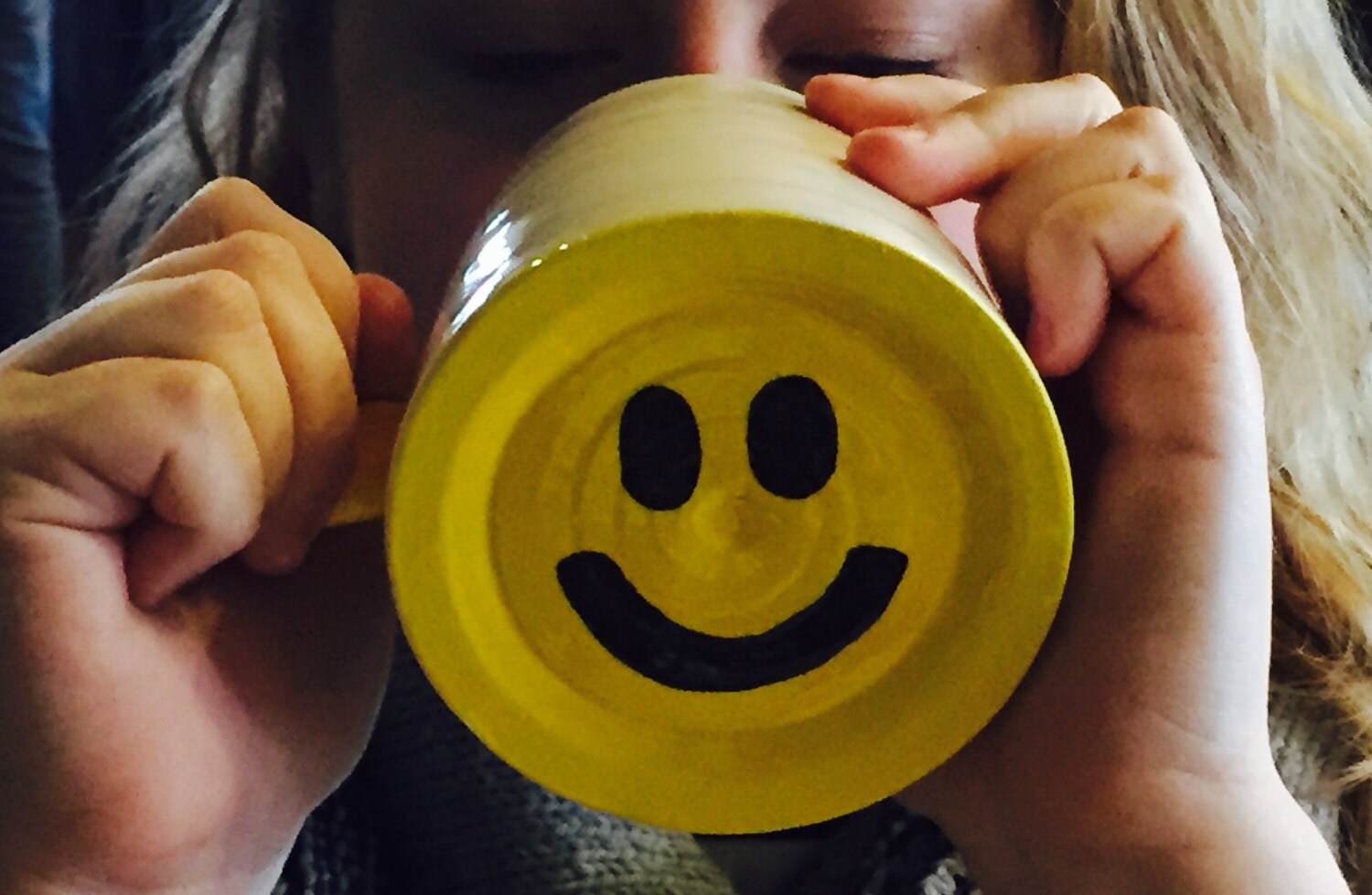 Handmade Thumbs up Cheerful Optimist Mug - Etsy