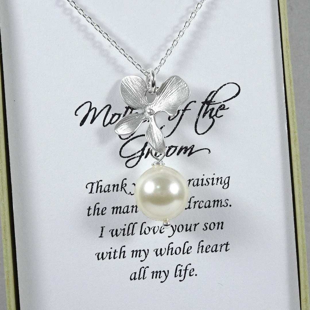 Mother of the Bride Groom Necklace, Mother of the Bride Necklace ...