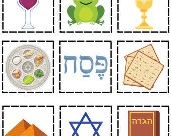 Passover Scavenger Hunt Puzzle. Treasure Hunt With 10 Puzzles & Clues ...