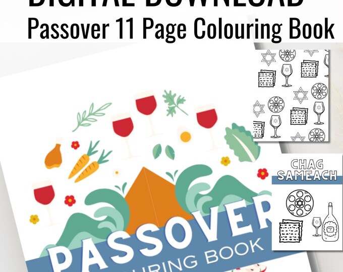 Ma Nishtana Haggadah Song-1 Passover Printable Page-jewish Holiday ...
