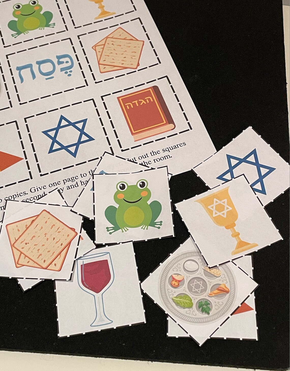 Passover Scavenger Hunt Game - Printable Pesach Activity for Kids ...