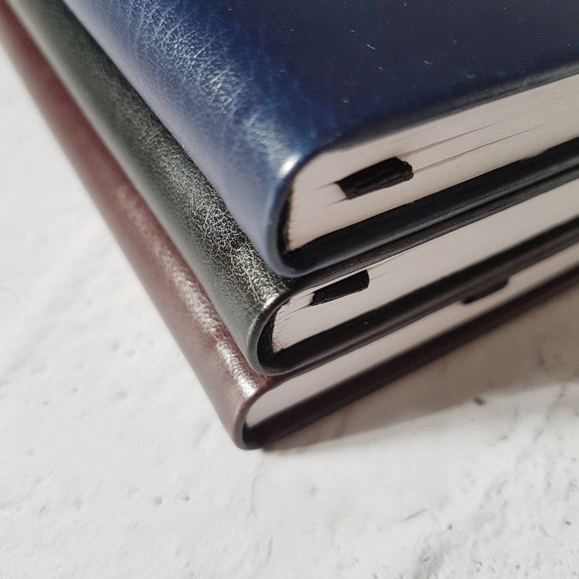 Personalised Notebook, Navy Blue A5 Journal or Sketchbook (dot Grid ...