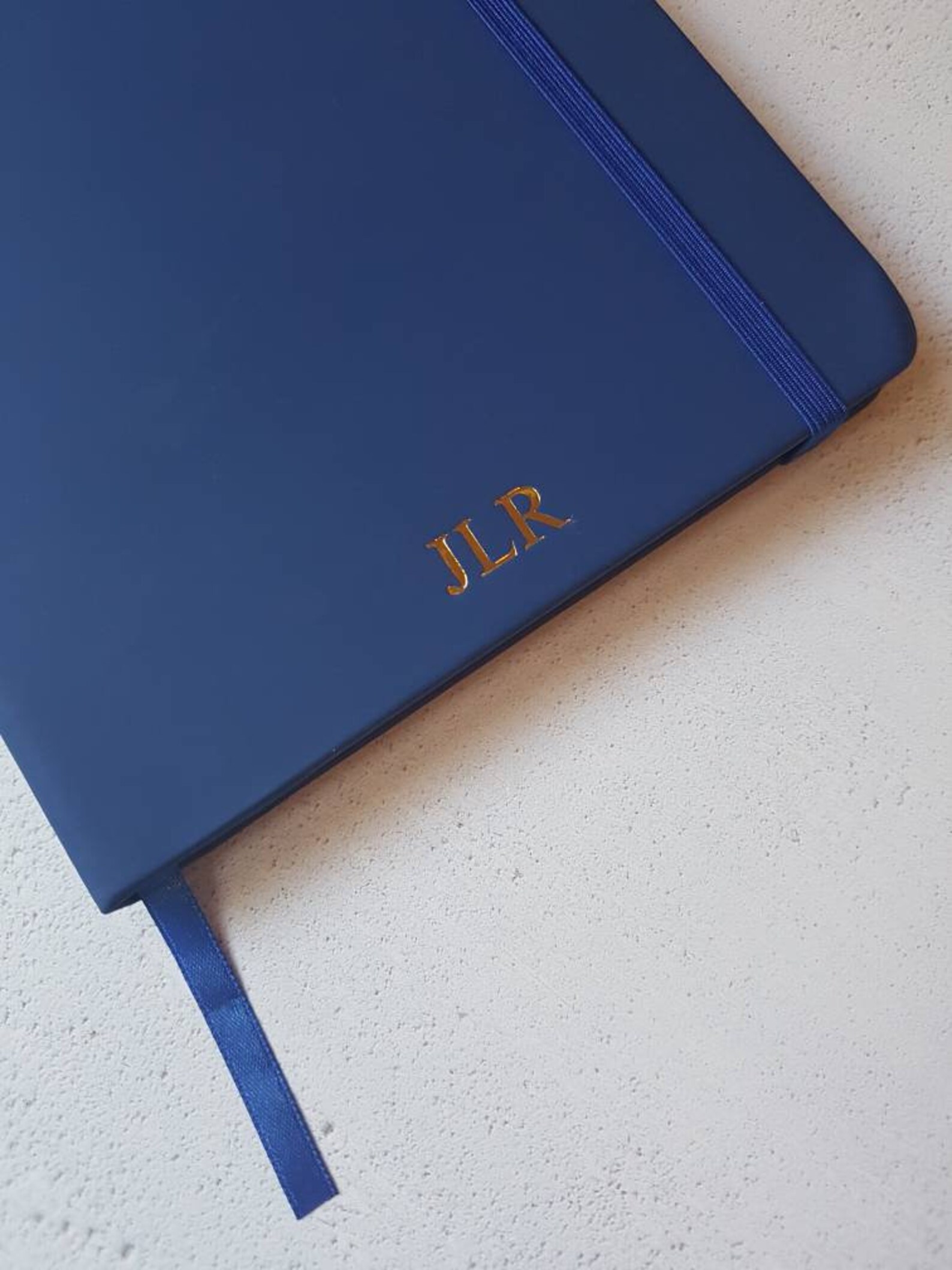 Personalised Notebook A5 or A6 Lined Navy Blue Notebook. | Etsy UK