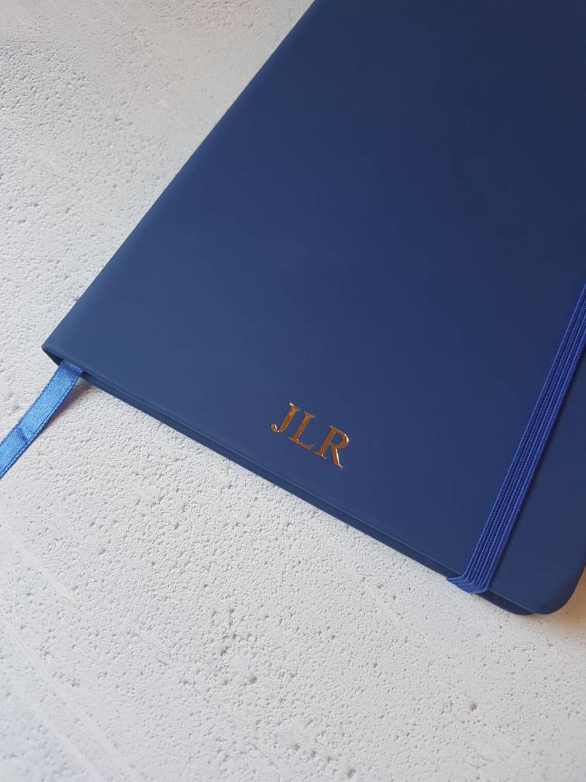 Personalised Notebook A5 or A6 Lined Navy Blue Notebook. | Etsy UK