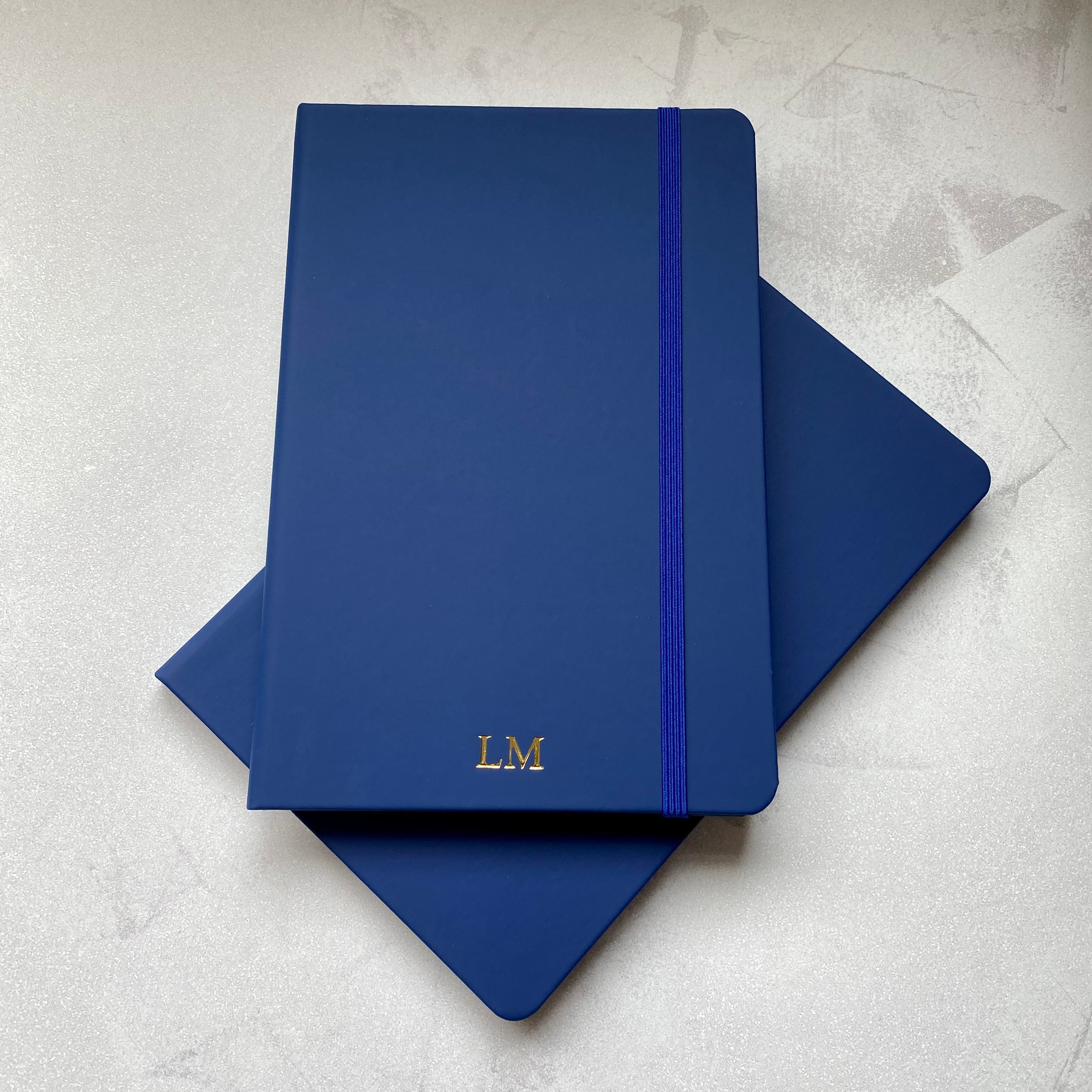 Personalised Notebook A5 or A6 Lined Blue Notebook. - Etsy UK