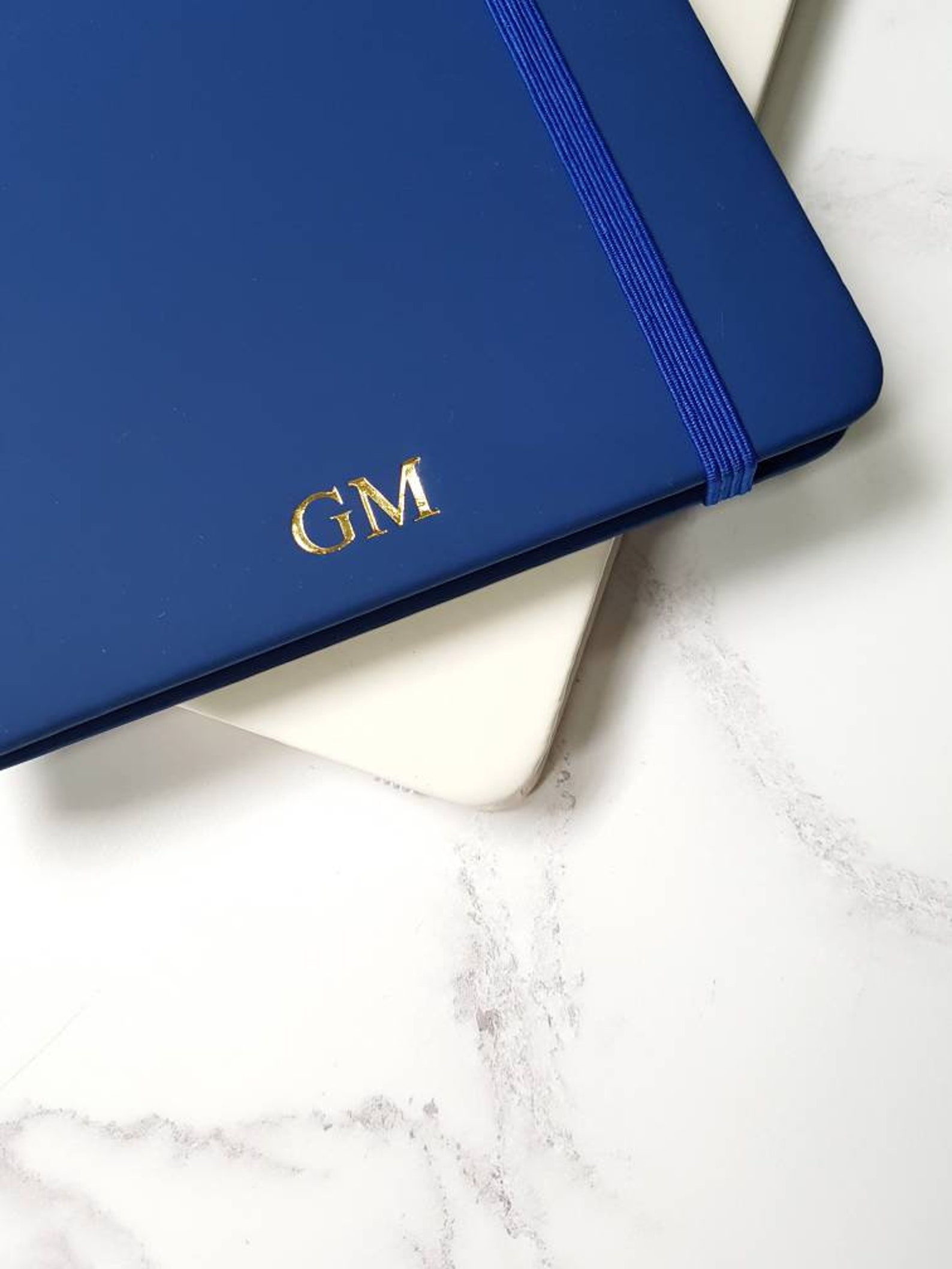 Personalised Notebook A5 or A6 Lined Navy Blue Notebook. | Etsy UK