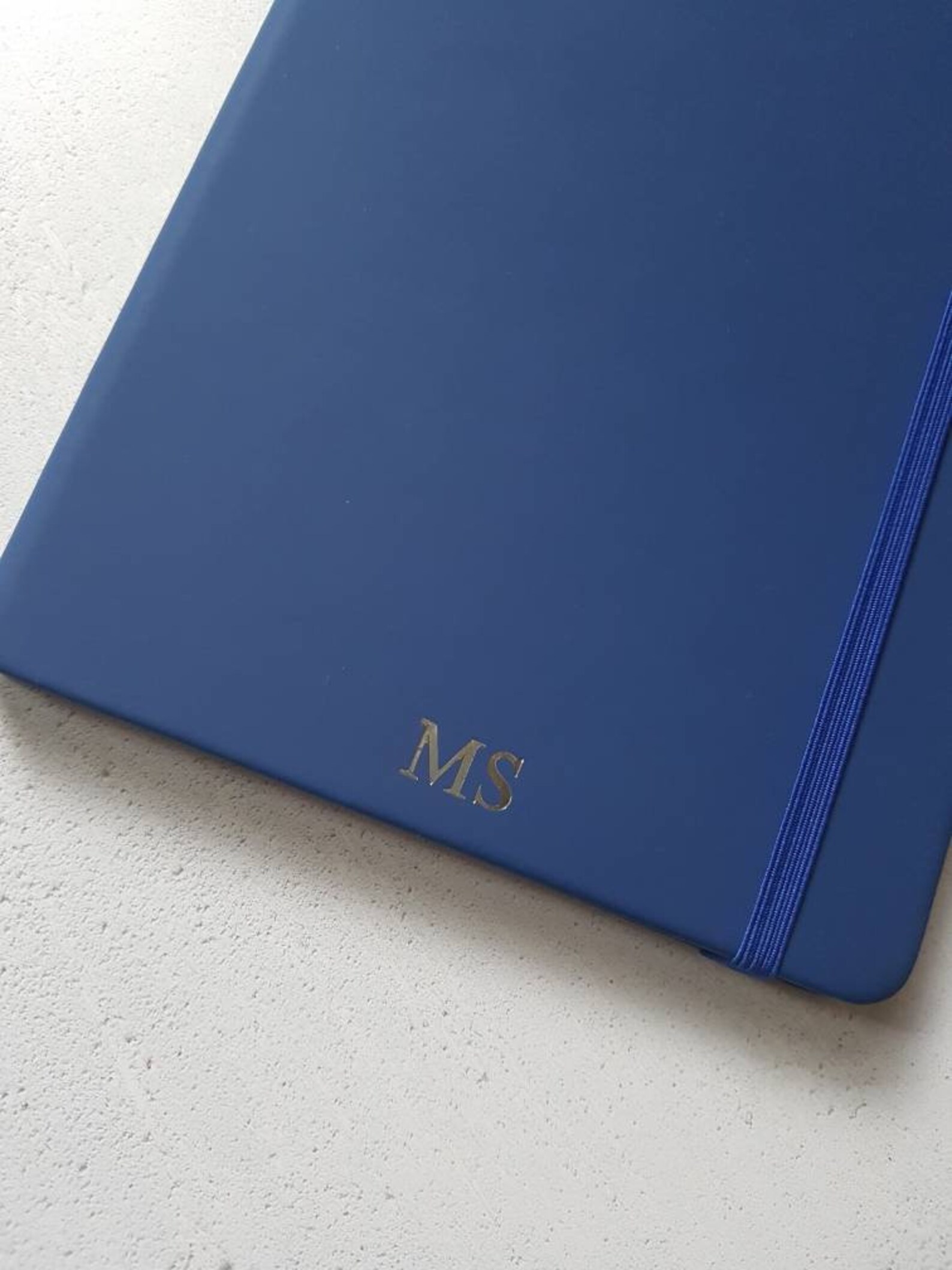 Personalised Notebook A5 or A6 Lined Navy Blue Notebook. | Etsy UK