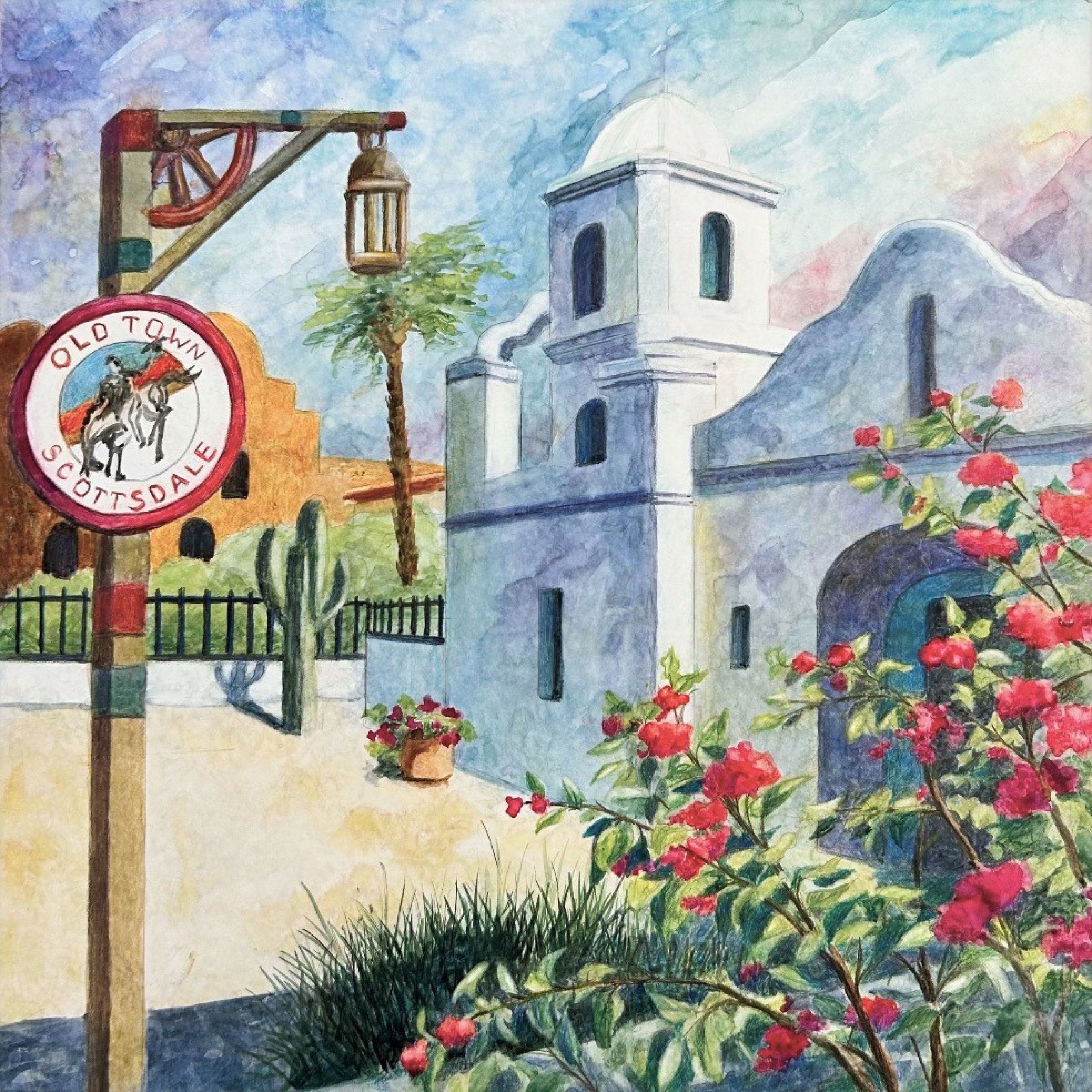 Scottsdale, Arizona Art Print - Etsy