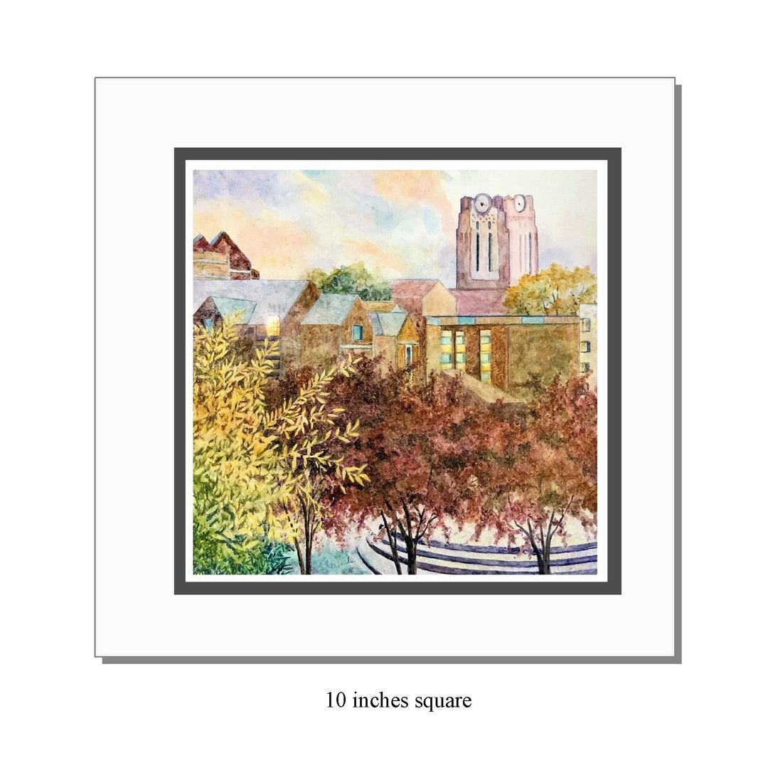 University of Tennessee at Ayers Hall Art Print - Etsy
