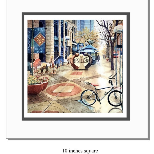 Denver Blue Bear Art - Etsy