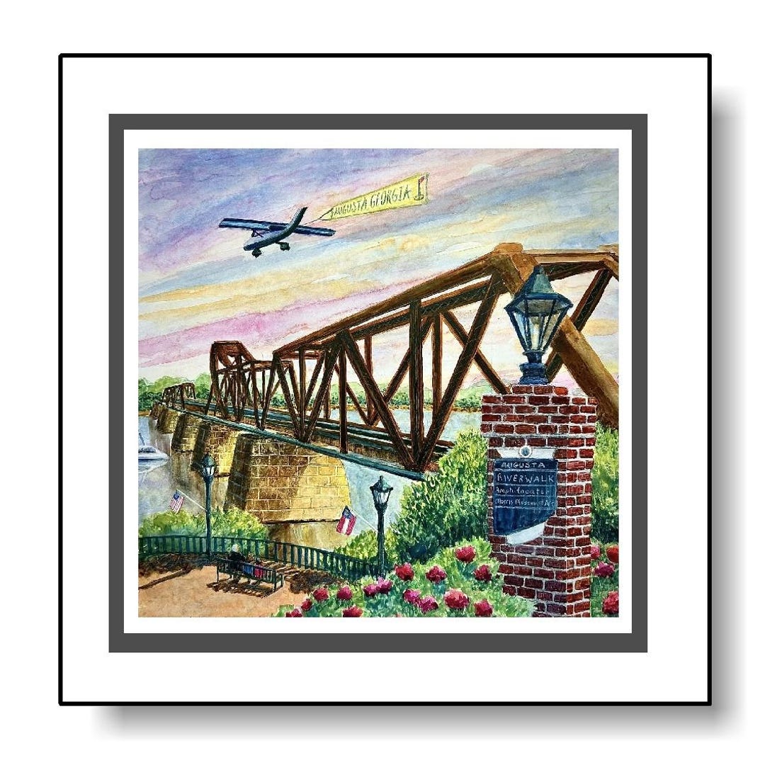 Augusta, Georgia Art Print - Etsy