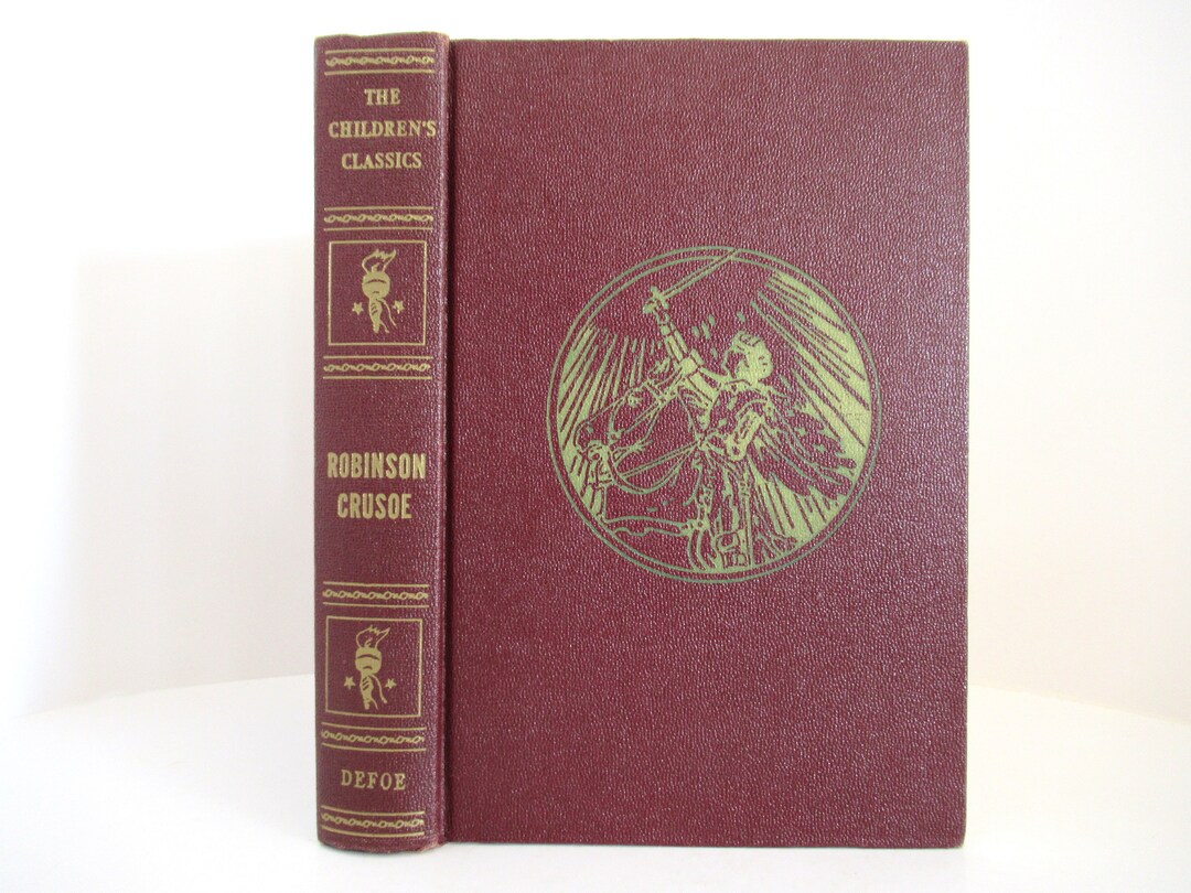 1925 Robinson Crusoe by Daniel Defoe, Illustrated by Frank Godwin ...