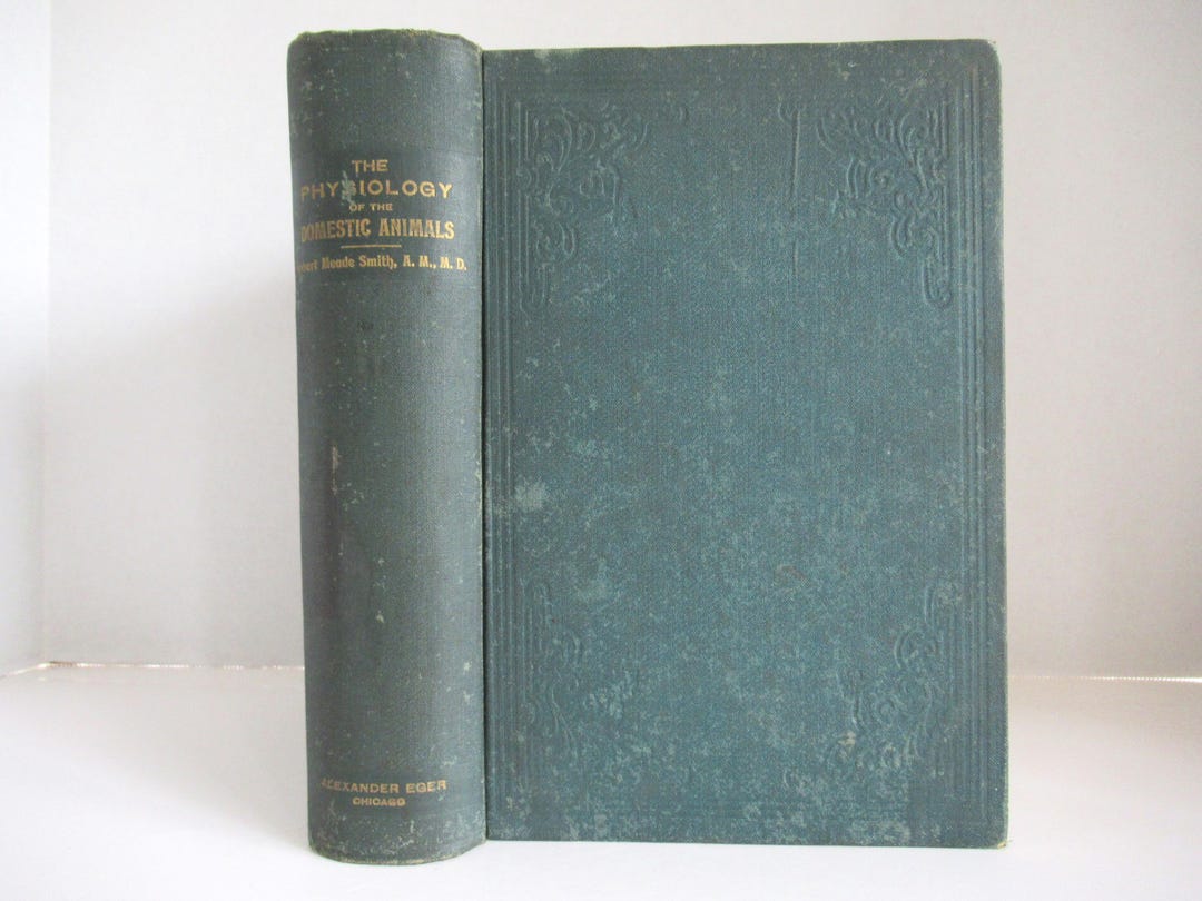 1905 the Physiology of the Domestic Animals by Robert Meade Smith ...