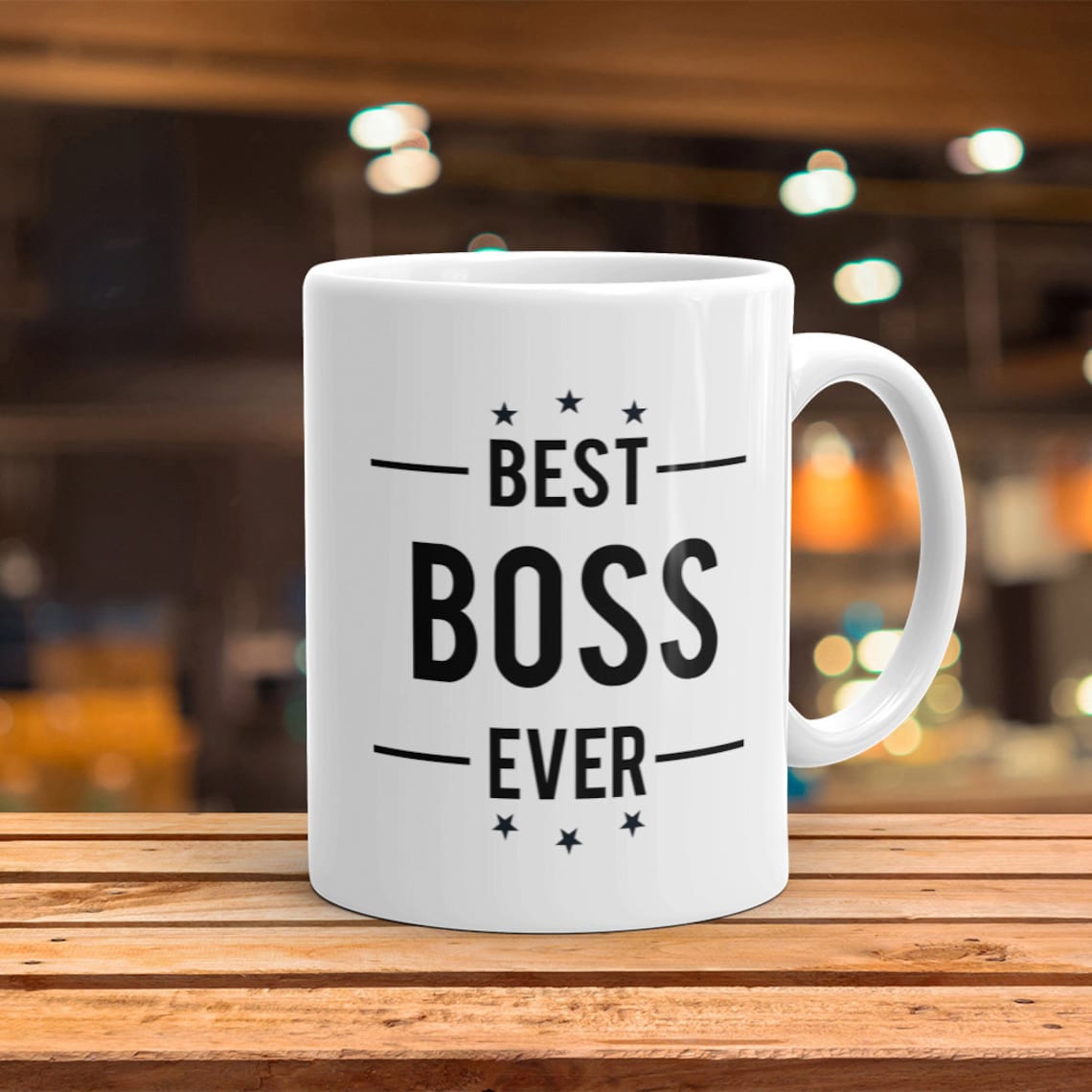 Best Boss Ever Mug Ceramic Coffee Mug for Office Perfect - Etsy