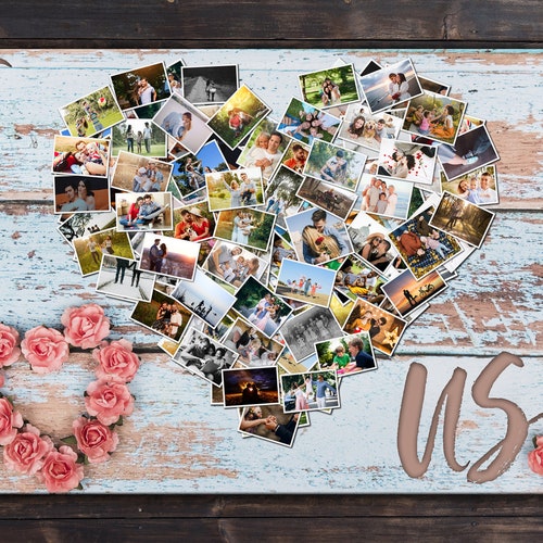 Canvas Photo Collage Gift Personalized Wedding Pictures Photo - Etsy