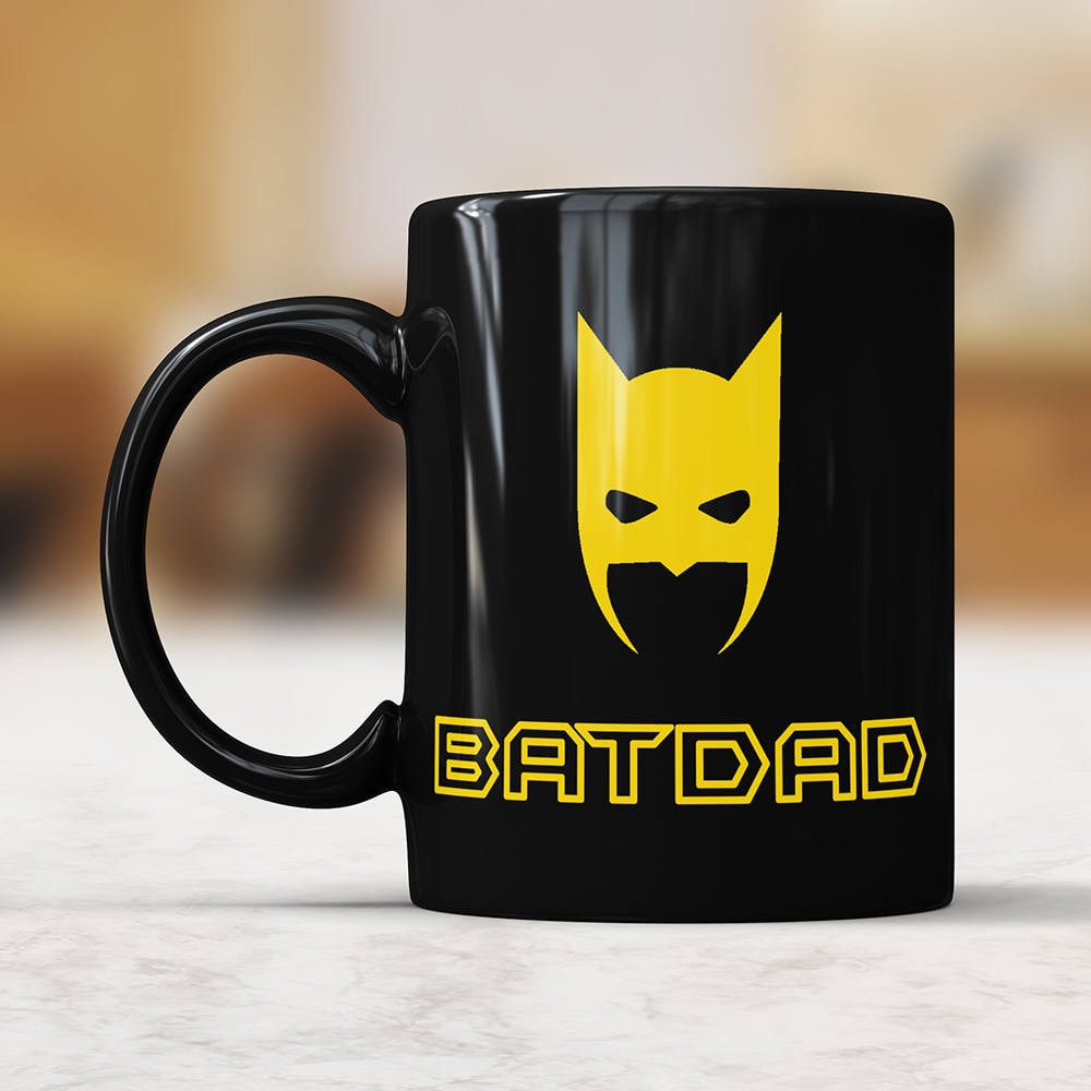 Batdad Coffee Mug, Funny Father's Day Gift - Etsy