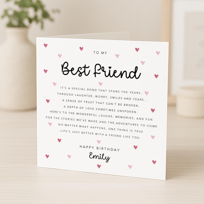 Verse for Birthday Cards - Etsy UK