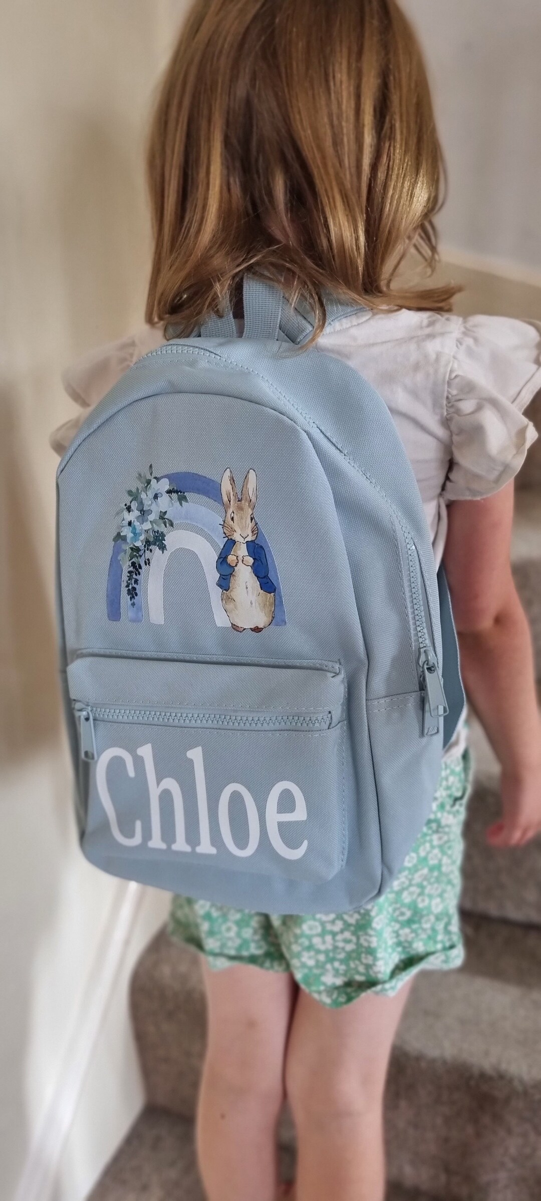Peter Rabbit Mini Backpack in Blue. Perfect for Nursery Bag, School Bag ...