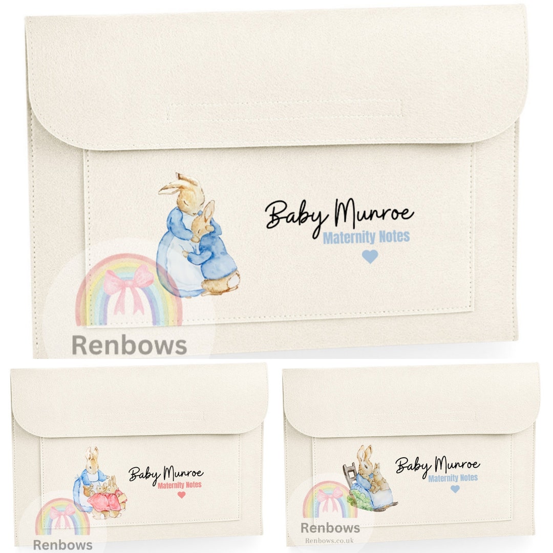 Peter Rabbit Personalised Maternity Notes Folder - Etsy UK