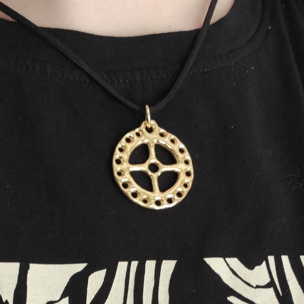 Solar Cross Pendant - Etsy