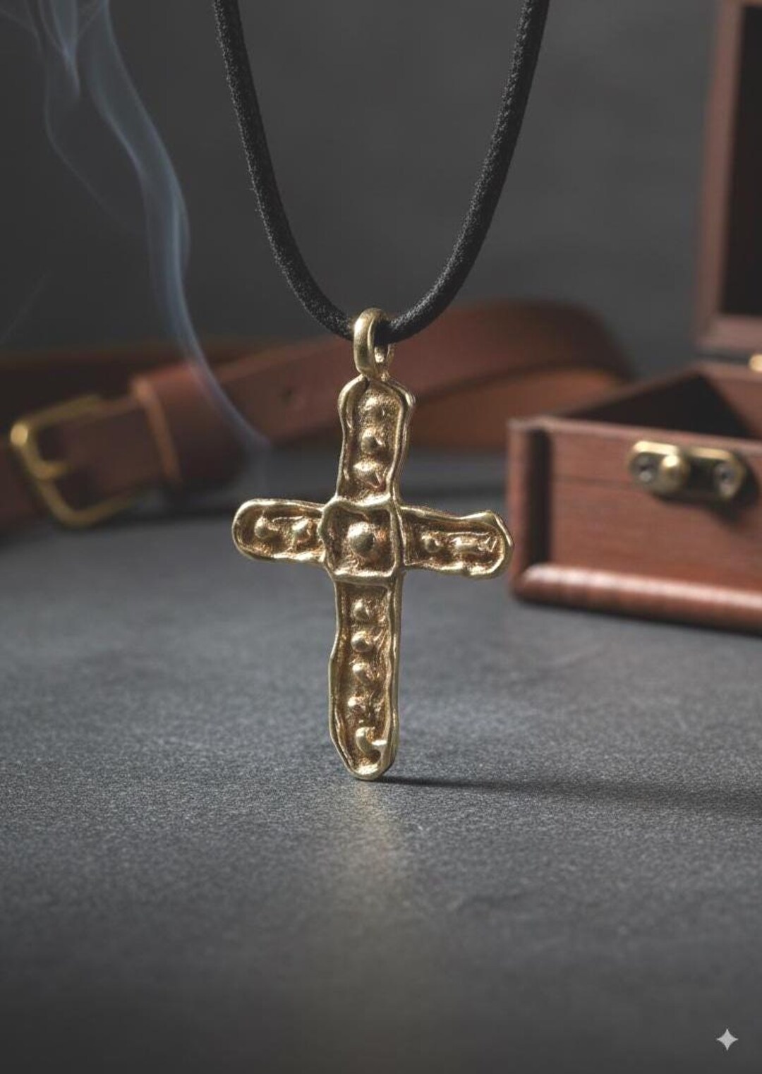Cruz medieval | Réplica en bronce con estilo histórico. Inspiración ...