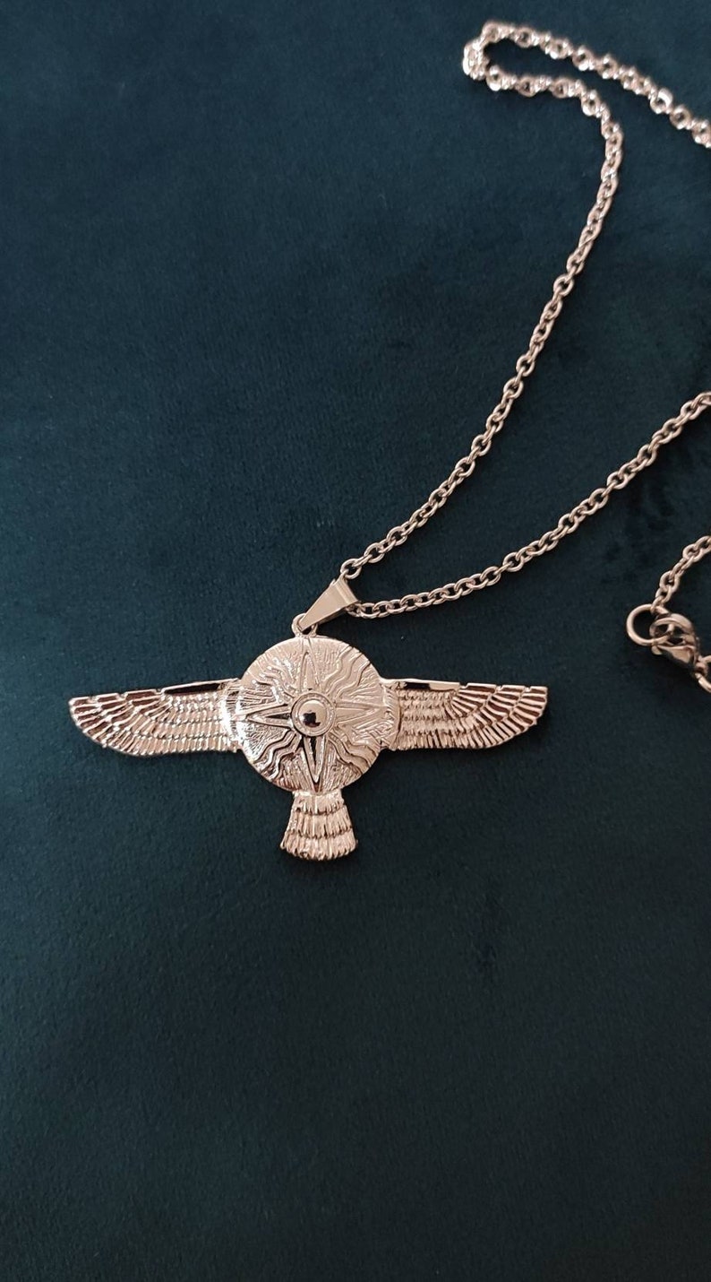 Ancient Sumerian Winged Sun Disc - Etsy