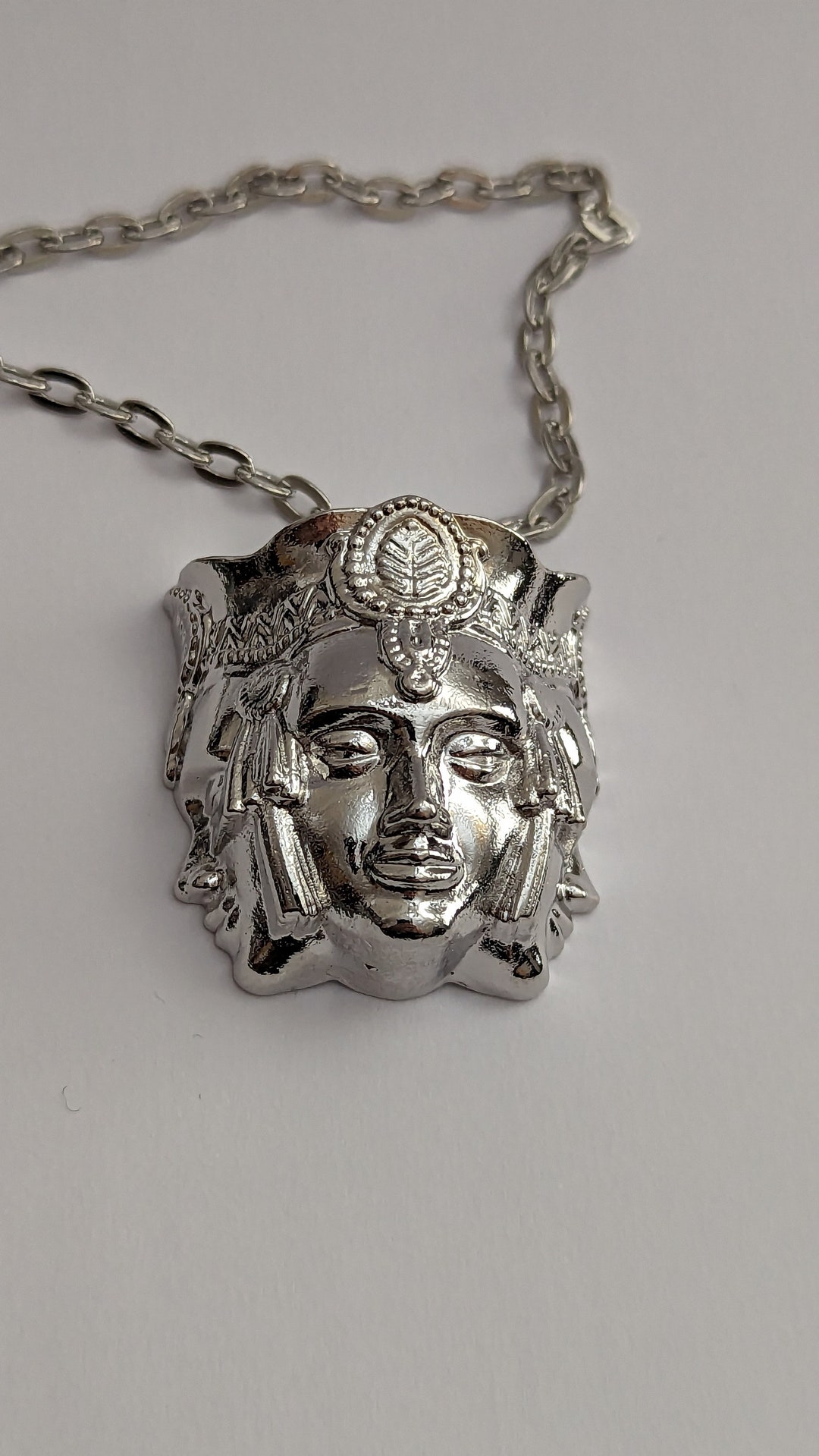 Brahma Hindu Trinity God Pendant Brass With Rhodium Plating - Etsy