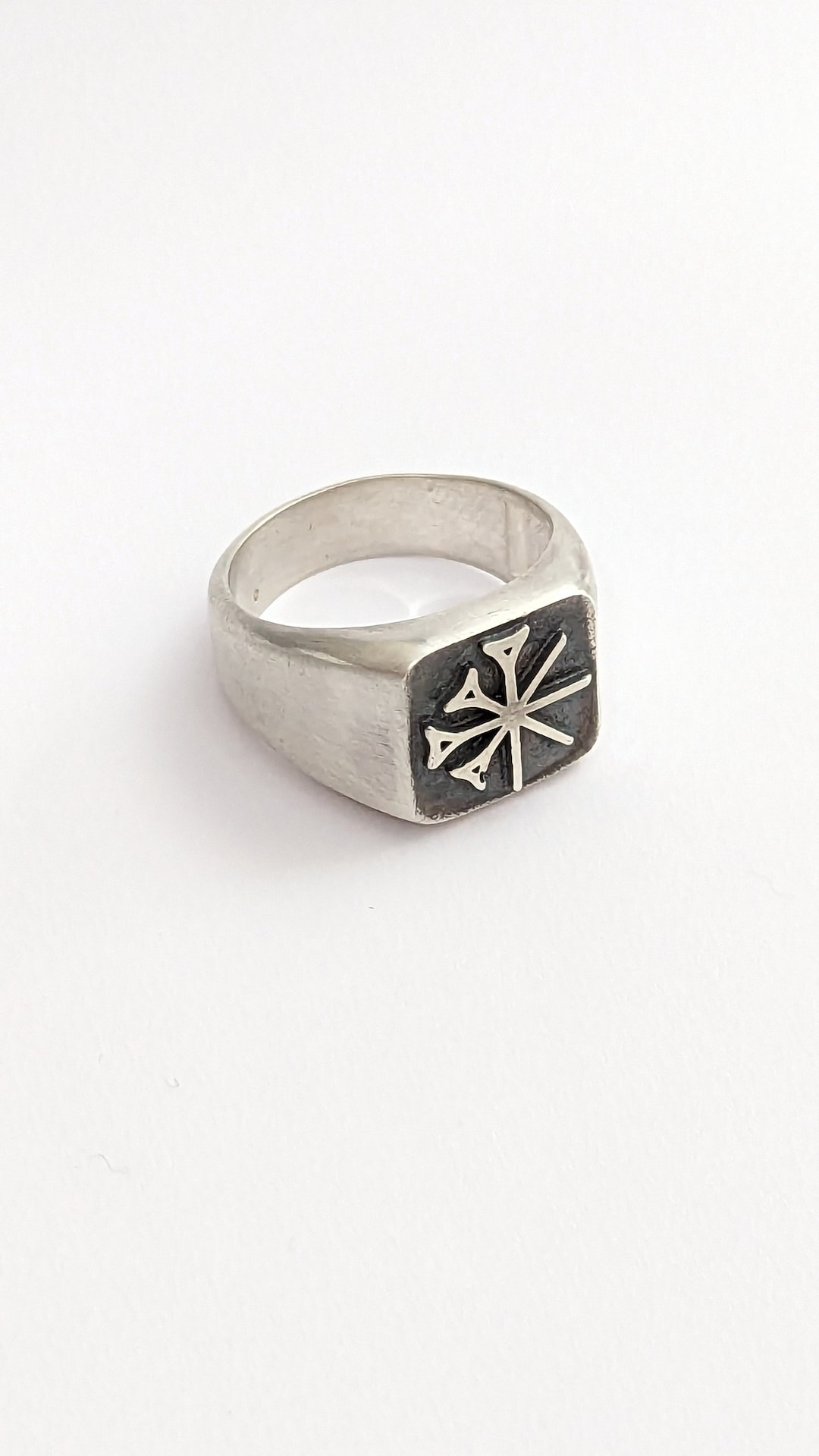 Sumerian Seal 925 Sterling Silver Sumerian Ring Ring Men Ancient ...