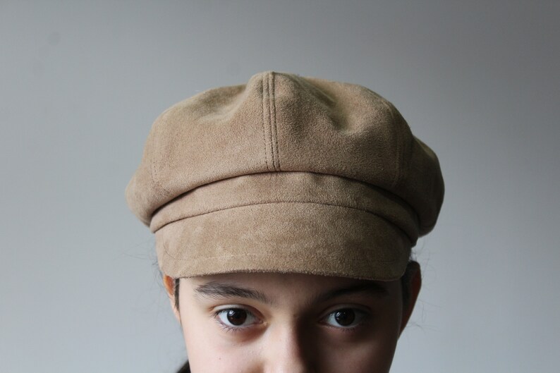 Vintage Velvet Cap Soft Velvet Ladies Hat Floral Beige Cap | Etsy