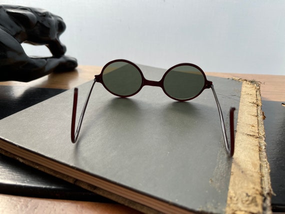 Antique Sunglasses 1920s, Wilson Motorcycle Glasses, … - Gem
