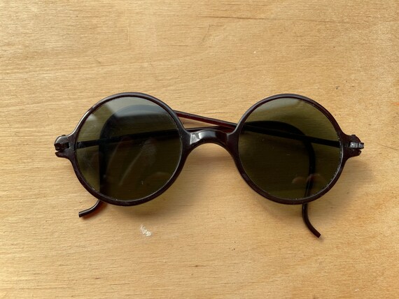 Antique Sunglasses 1920s, Wilson Motorcycle Glasses, … - Gem