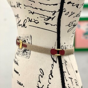 70s Leather Skinny Belt, Made in France, Vintage French Designer, Old ...